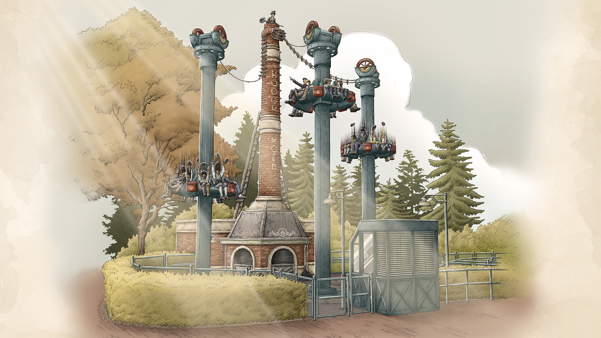 New drop tower attraction Hooghmoed to open at Efteling on 1 May 2026