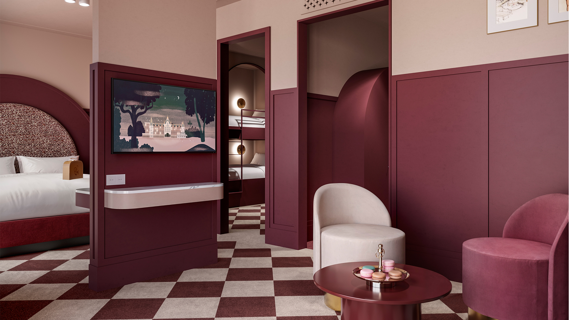Efteling unveils the interiors of Efteling Grand Hotel for the first time