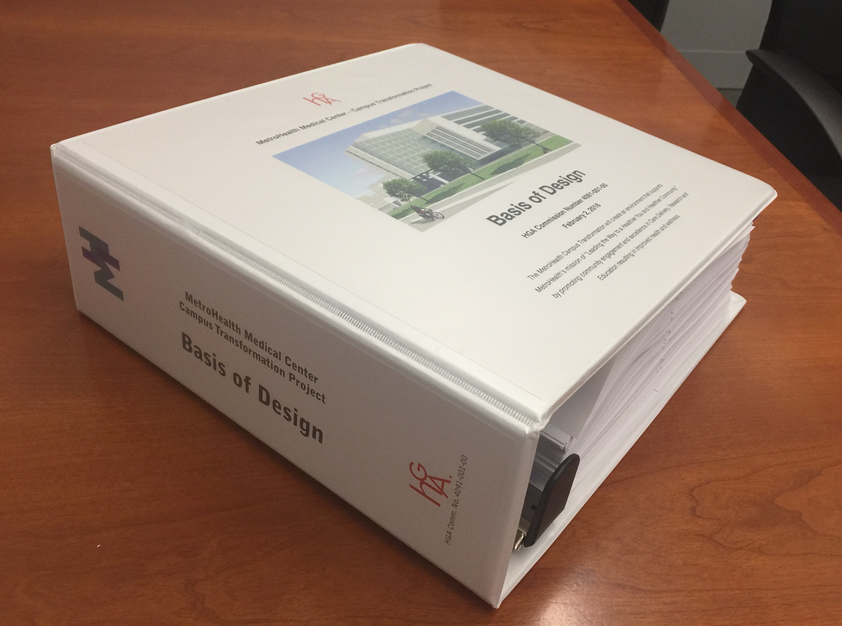 The "Basis of Design" will guide the look of our new hospital