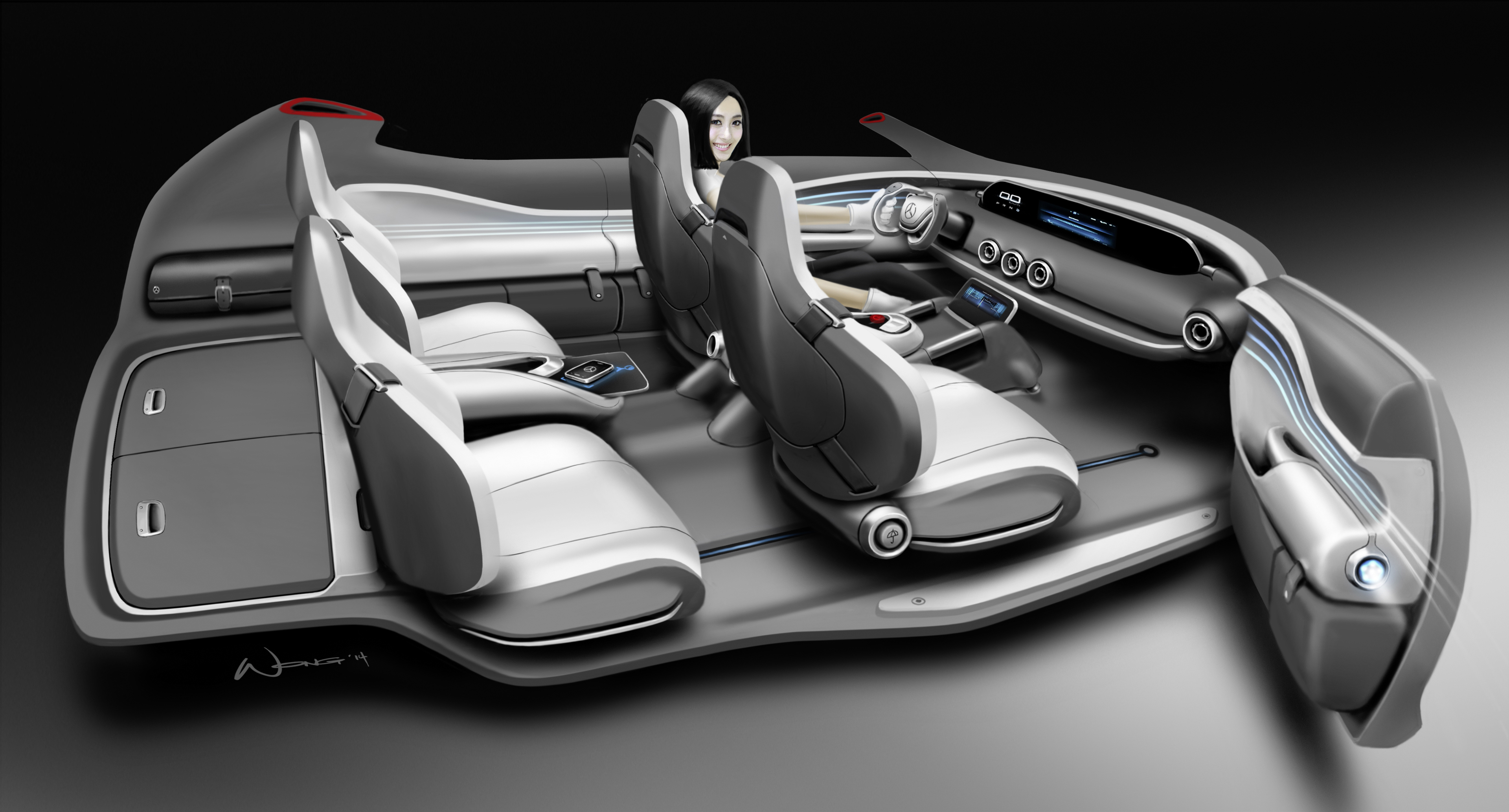Mercedes-Benz Vision G-Code: un prototipo di SUC dall'Asia per l'Asia