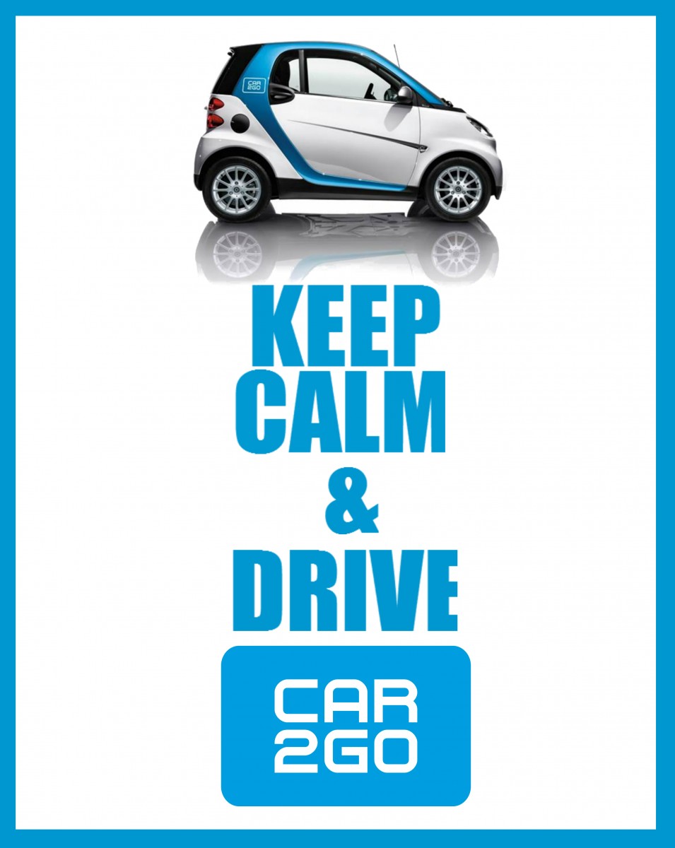 Keep calm & drive car2go
