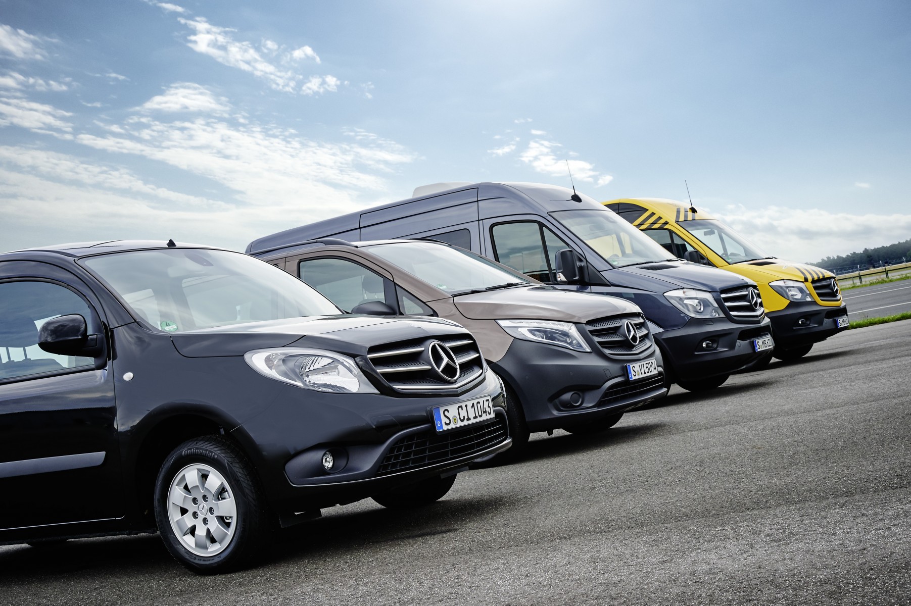 Mercedes-Benz Citan, Vito e Sprinter: Campioni Euro 6