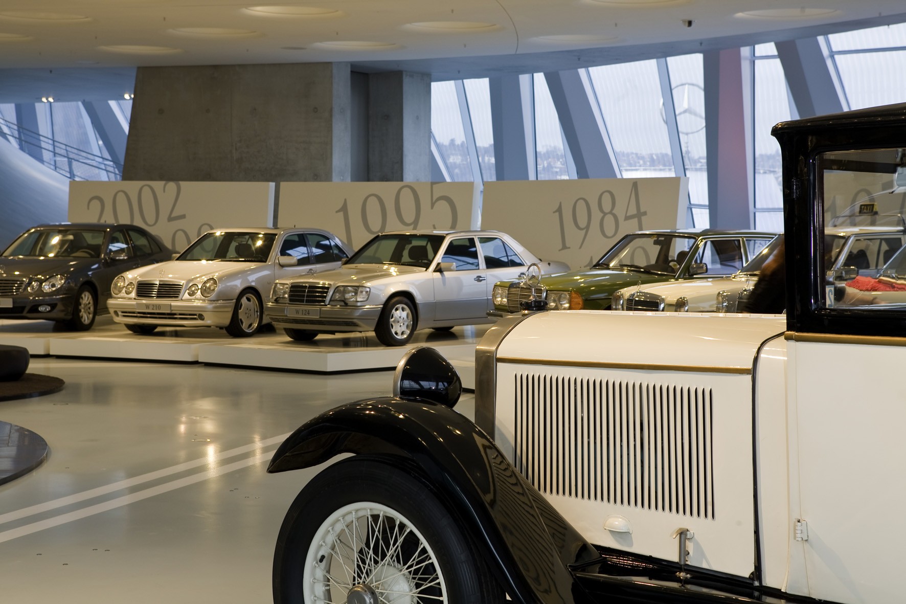 "Classe E Evolution" al Mercedes-Benz Museum