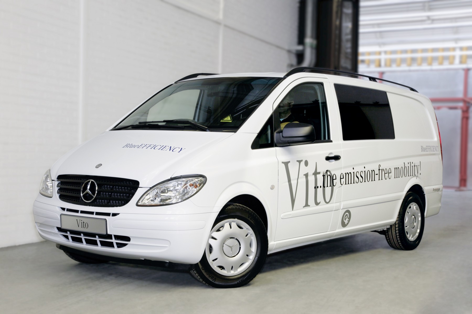 Mercedes-Benz Vito a trazione elettrica per viaggiare a ‘zero emissioni'