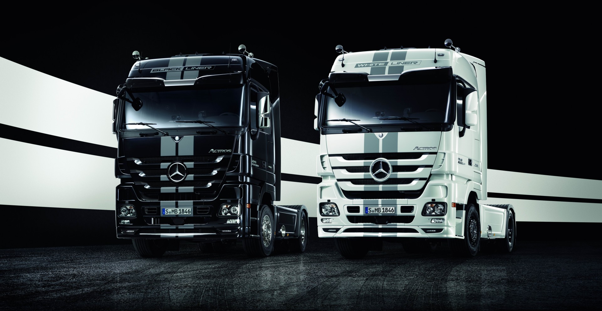 Actros Limited Edition: Black Liner e White Liner. Due nuove versioni ...