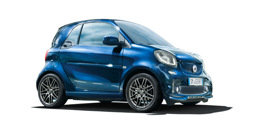 smart invita a passare con il blu