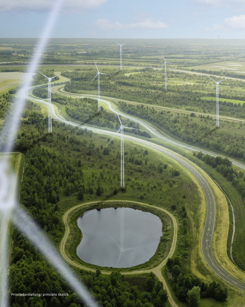 Spannende Mercedes Testgelande Papenburg Bild