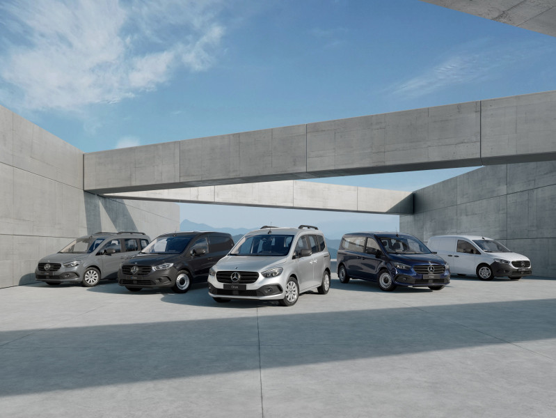 Mercedes-Benz Van completa la gamma di prodotti e aggiorna i suoi small van