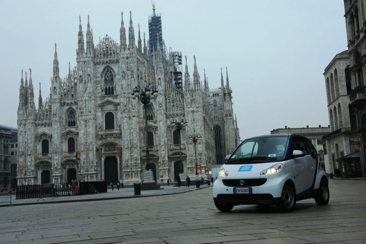 car2go da record: 110.000 iscritti in Italia