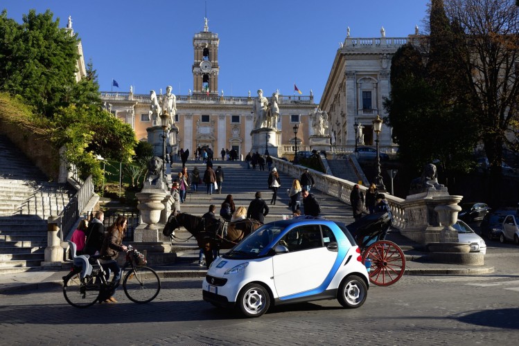 Buongiorno Roma: il servizio di car-sharing one way di car2go arriva ...