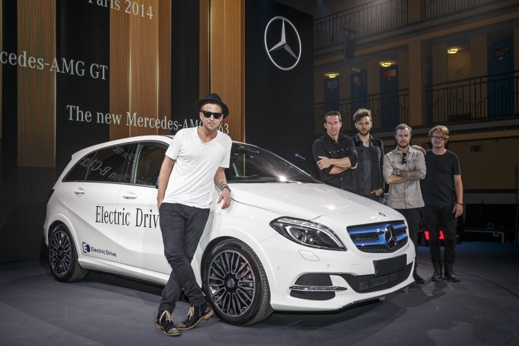 Classe B Electric Drive protagonista dell'ultimo videoclip degli ...