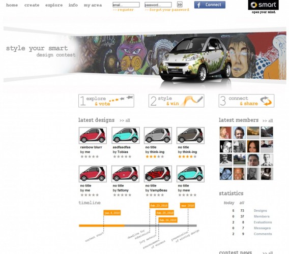 Open Innovation - smart organizza un concorso di design: Style your smart