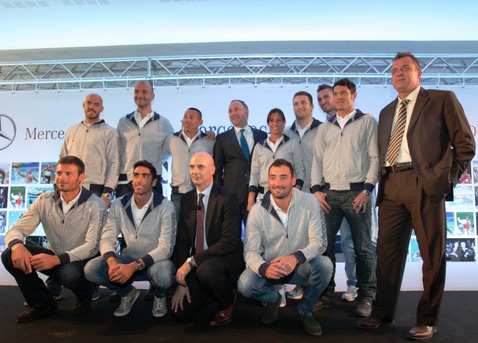 Mercedes-Benz Team: dieci stelle dello sport per la squadra Mercedes-Benz