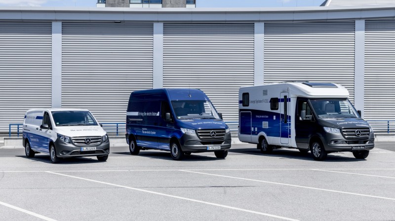 Mercedes-Benz Vans presenta il concept F-CELL Sprinter