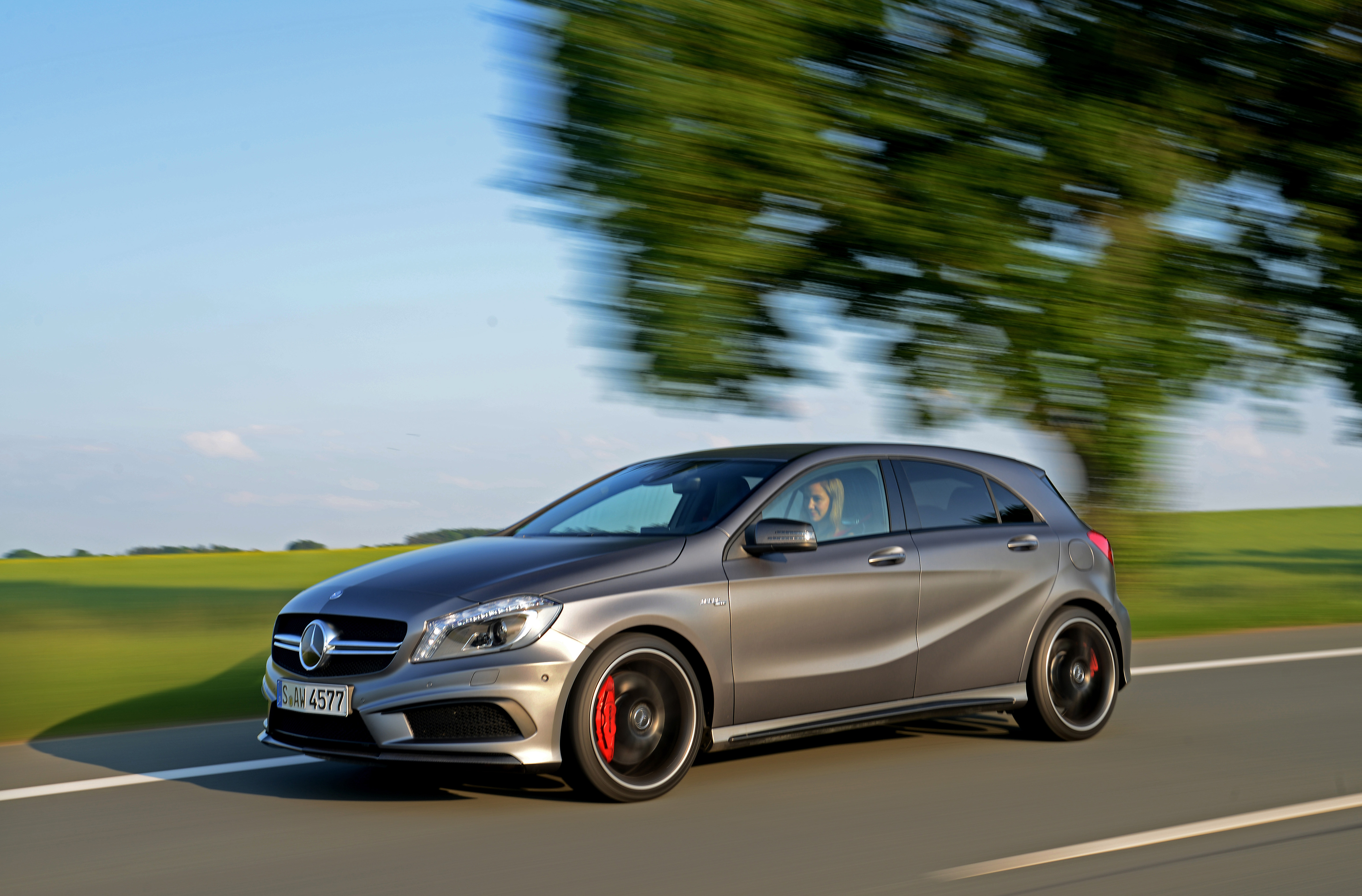Record sales for compact cars and SUVs from Mercedes-Benz