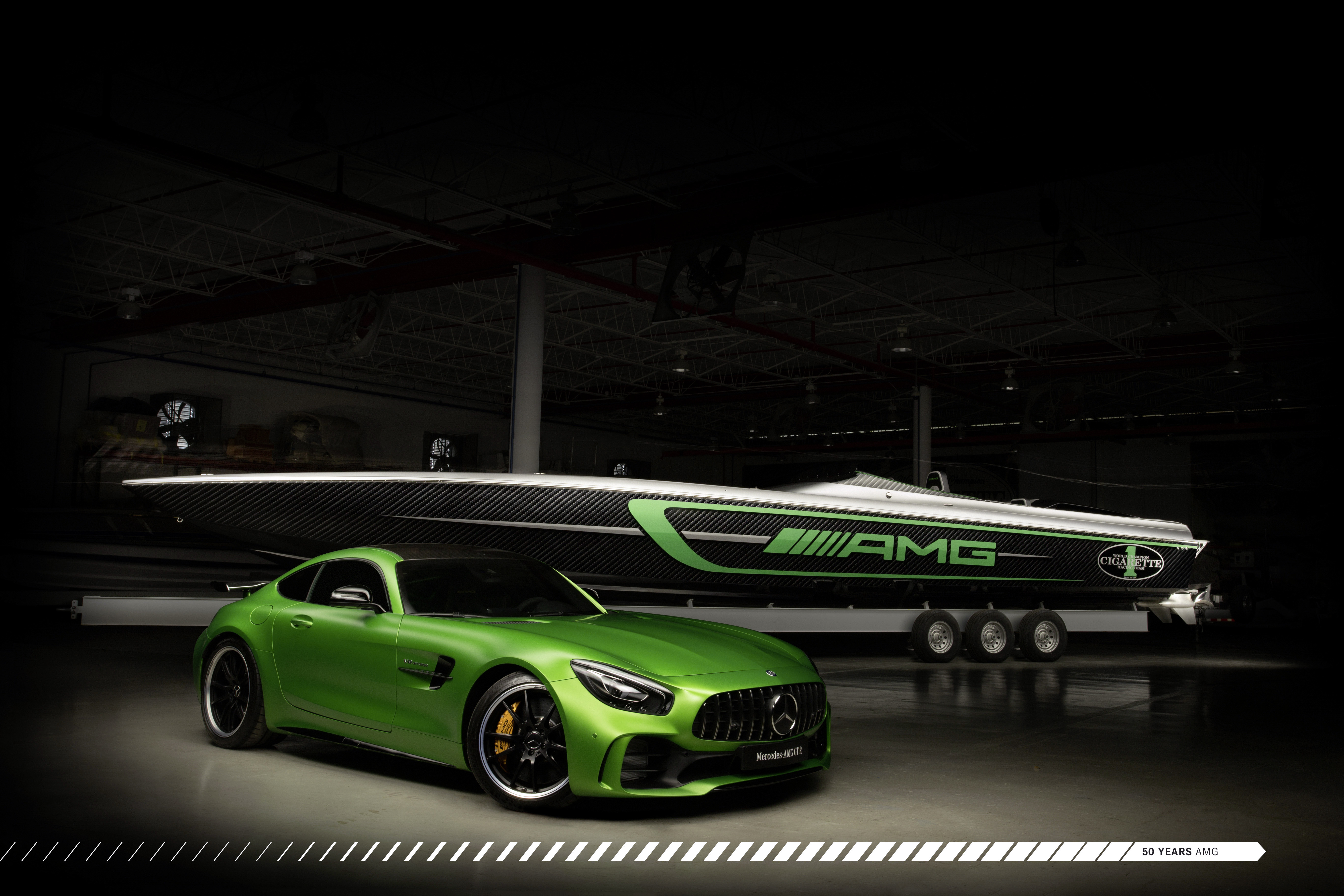 Mercedes-AMG and Cigarette Racing celebrate 10 years of collaboration