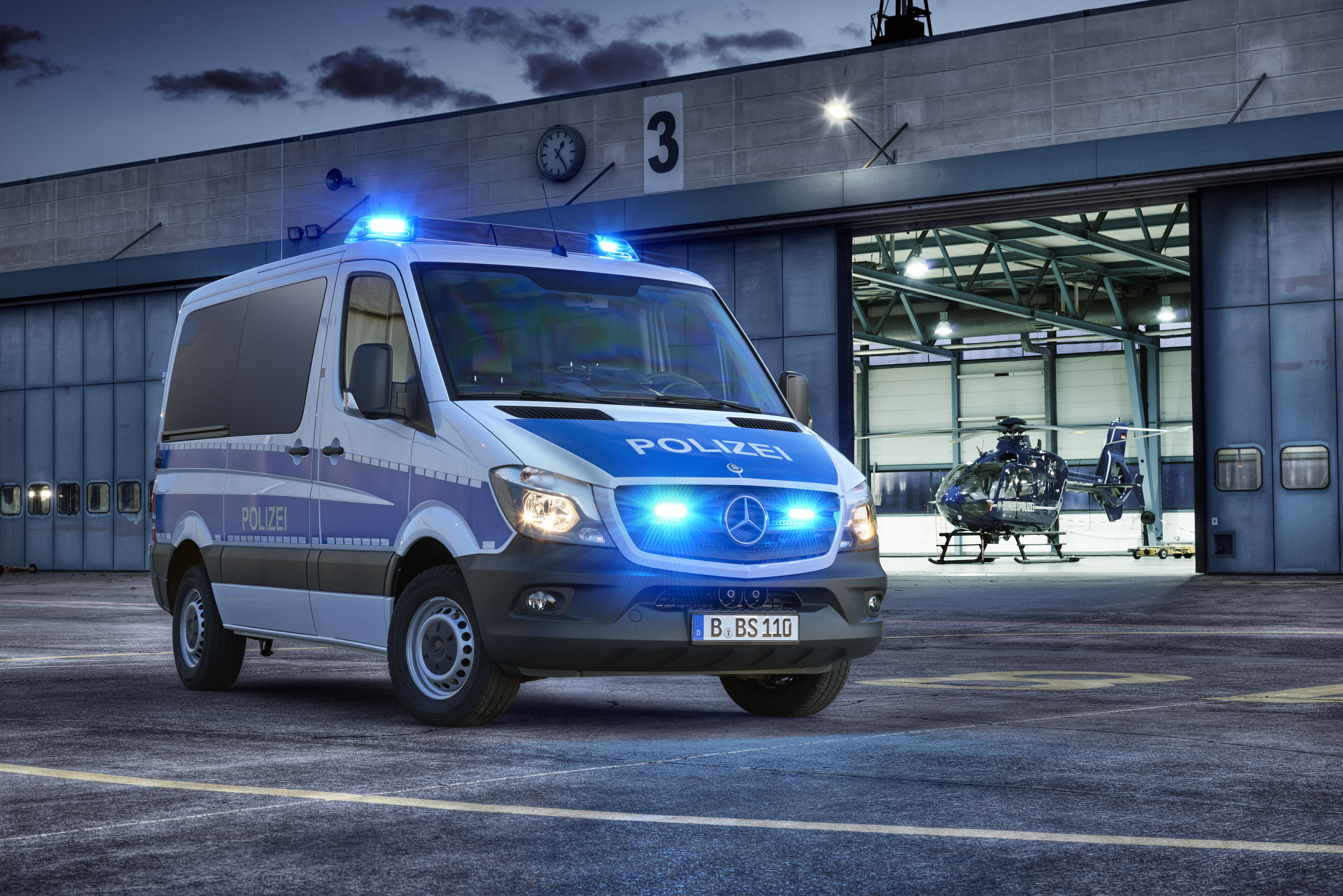 La police allemande choisit le nouveau Sprinter