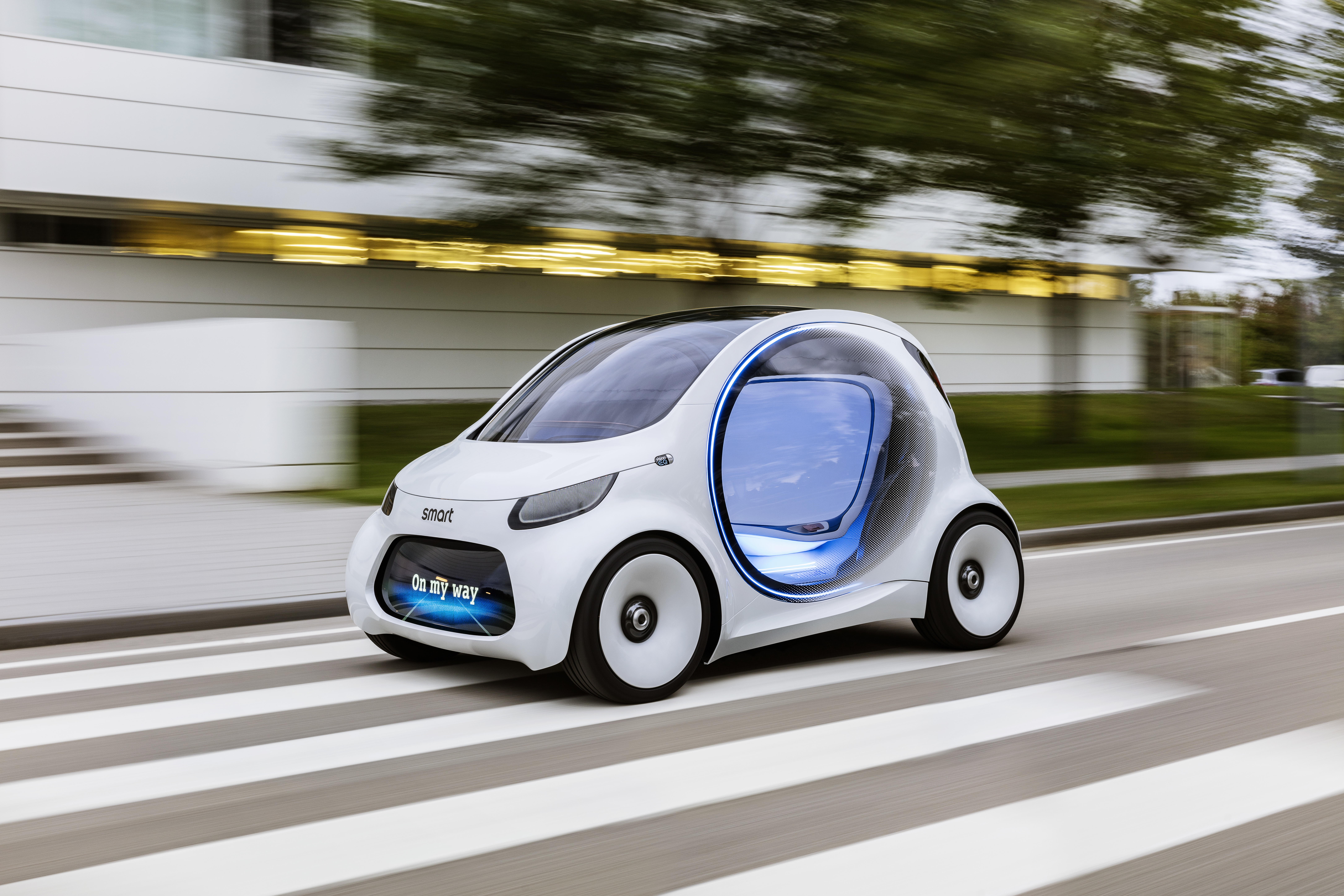 smart vision EQ fortwo, un concept-car autonome