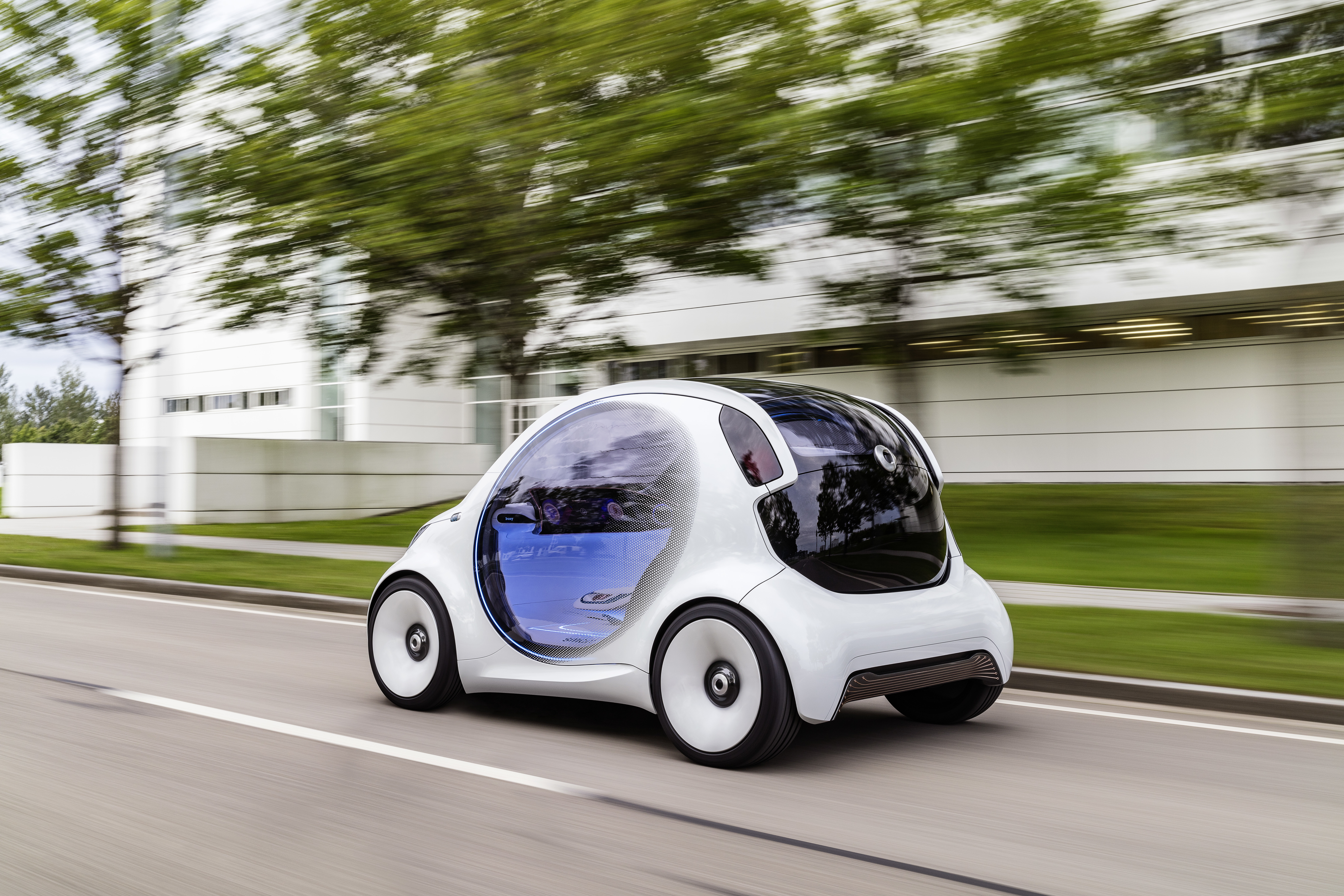 smart vision EQ fortwo, un concept-car autonome