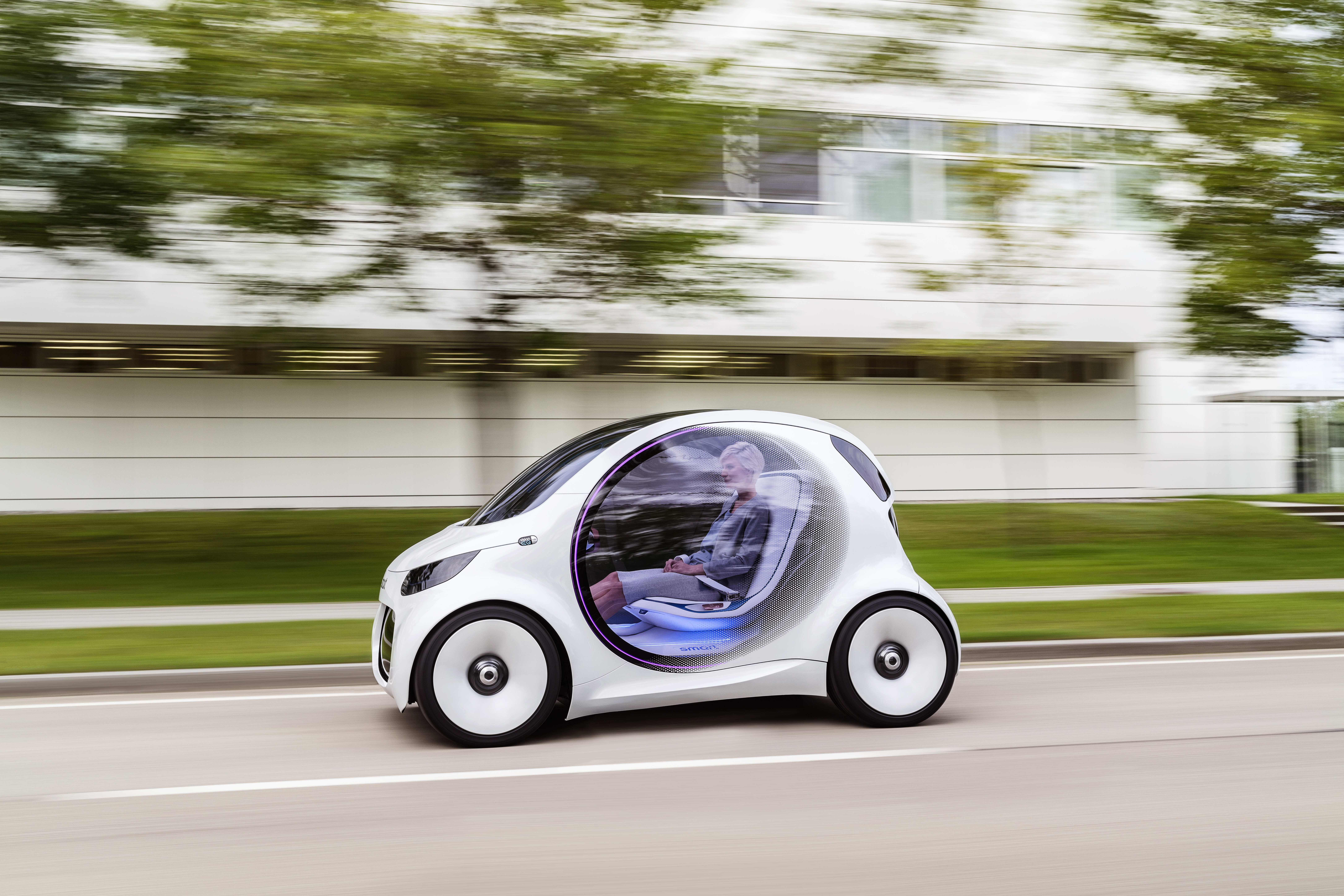 smart vision EQ fortwo, un concept-car autonome