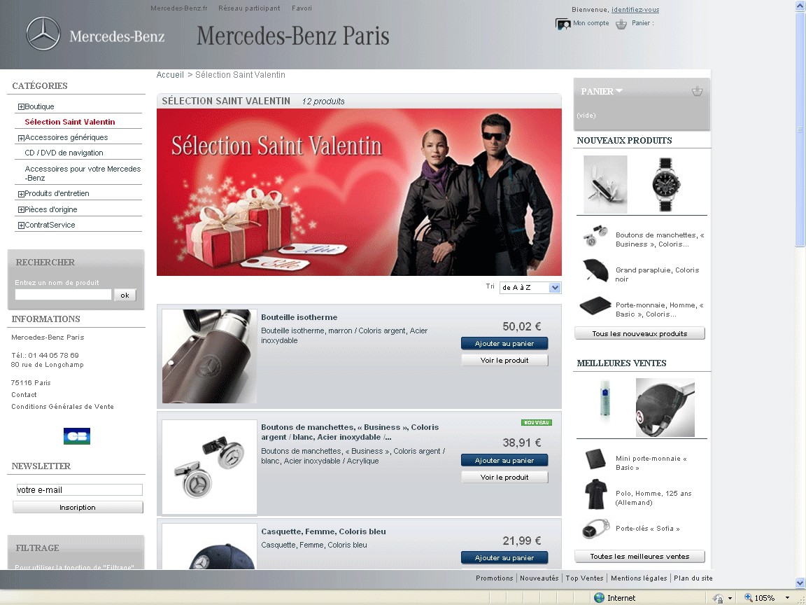 Le e-shop de Mercedes-Benz : le futur dès maintenant