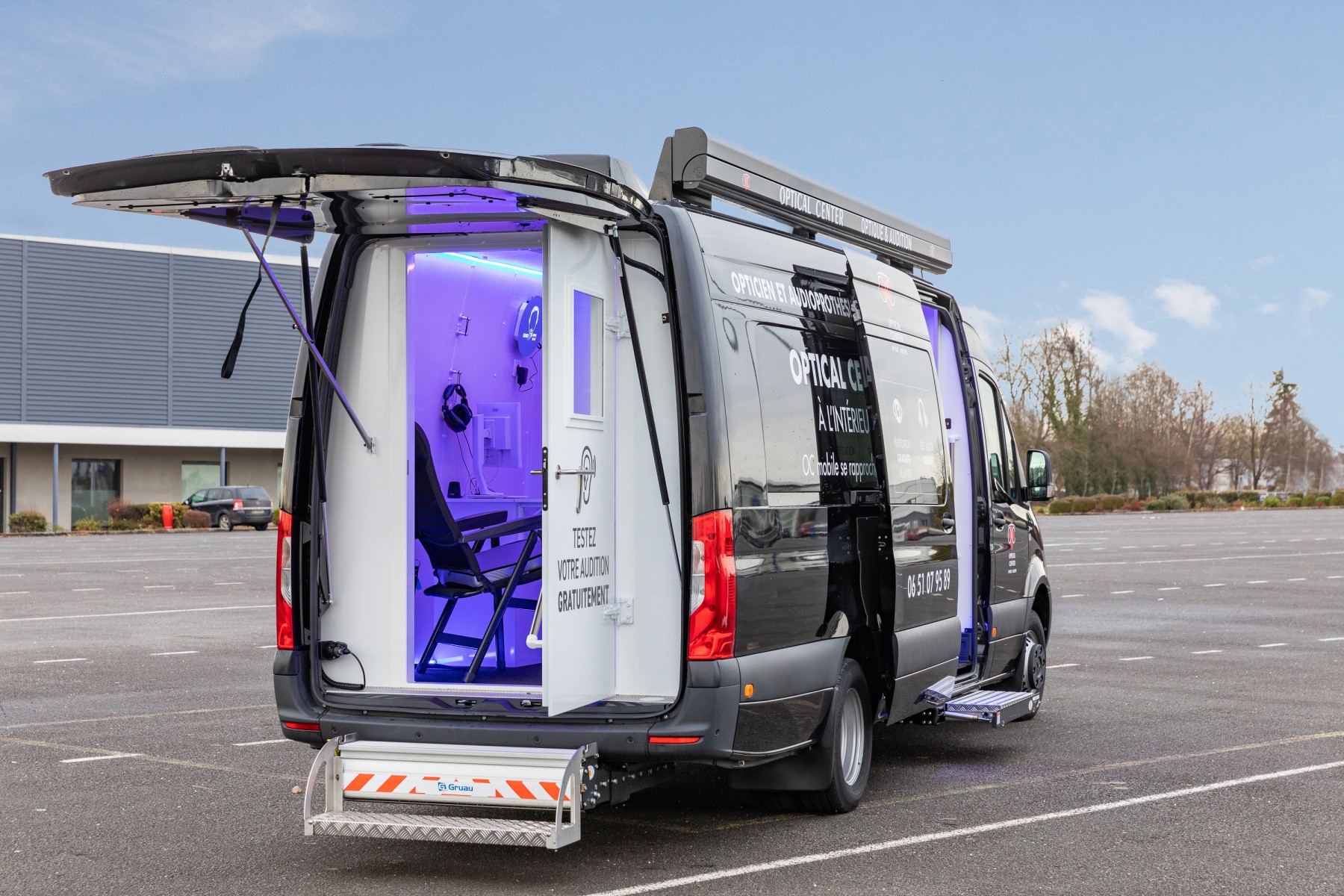 100 Sprinter « opticien mobile » Optical Center partout en France