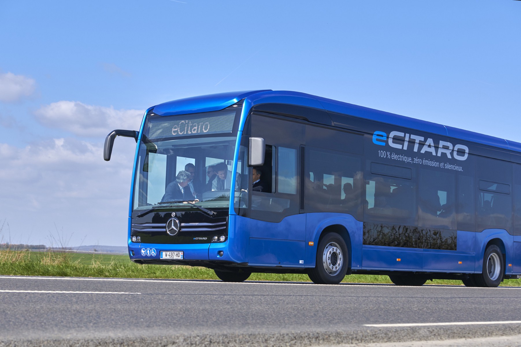 L’eCitaro Mercedes-Benz aux Journées AGIR