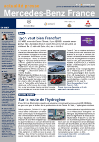 actualité presse, la lettre d'information de Mercedes-Benz France ...