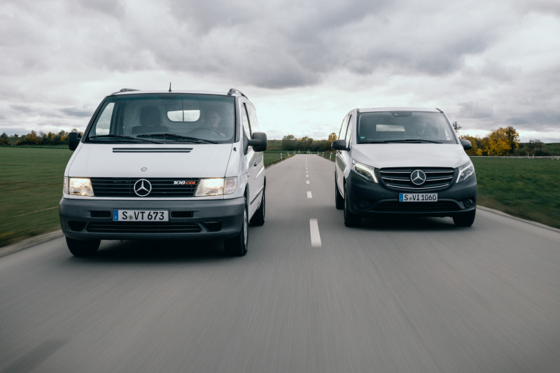 Mercedes-Benz fête les 30 ans du Vito : le partenaire compact des ...