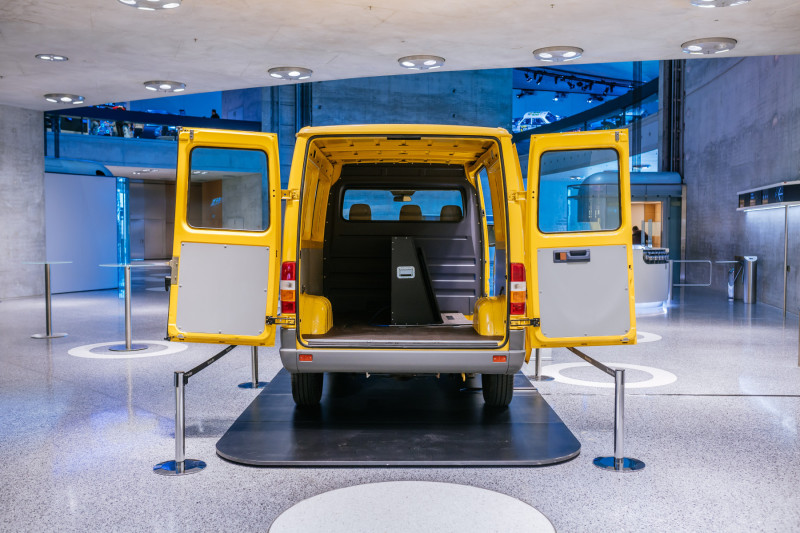 Le premier Sprinter exposé au Musée