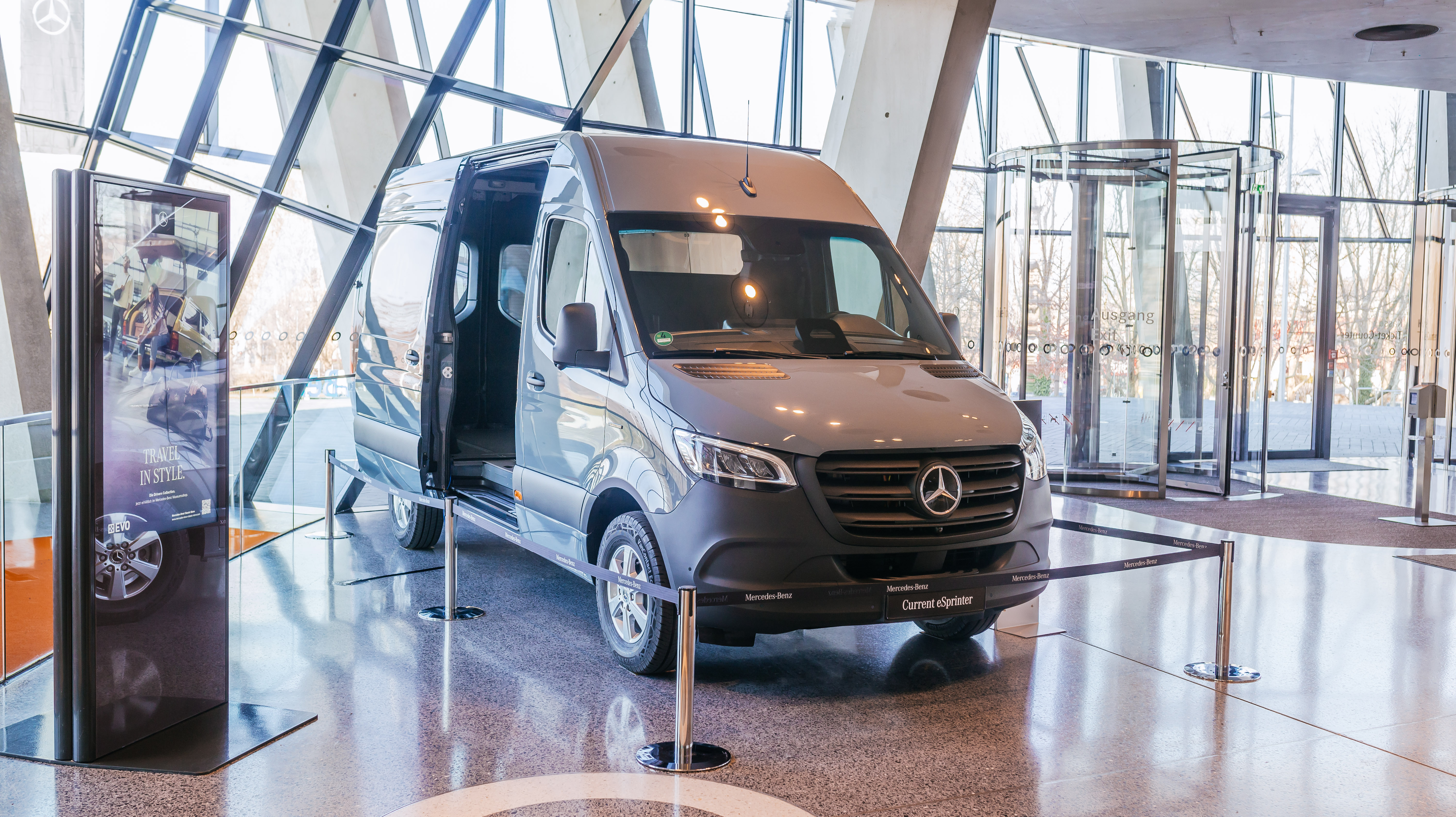 Le premier Sprinter exposé au Musée