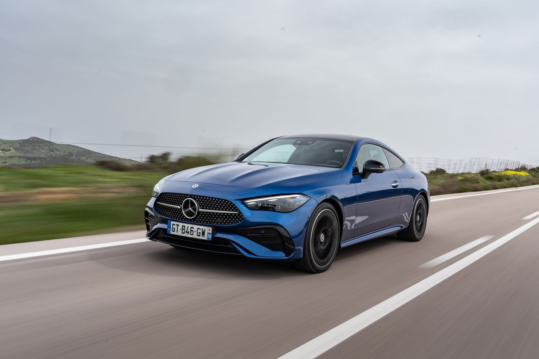 Le nouveau CLE Coupé à Malaga