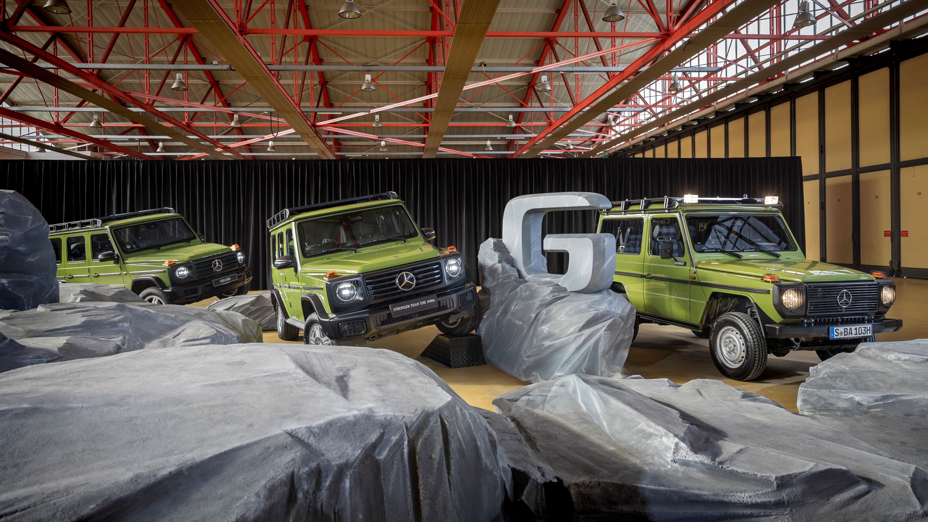 Exclusif : la Mercedes-Benz Classe G EDITION STRONGER THAN THE 1980 ...