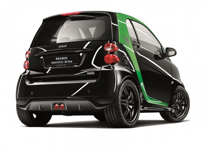 「smart fortwo BRABUS electric drive」を限定発売