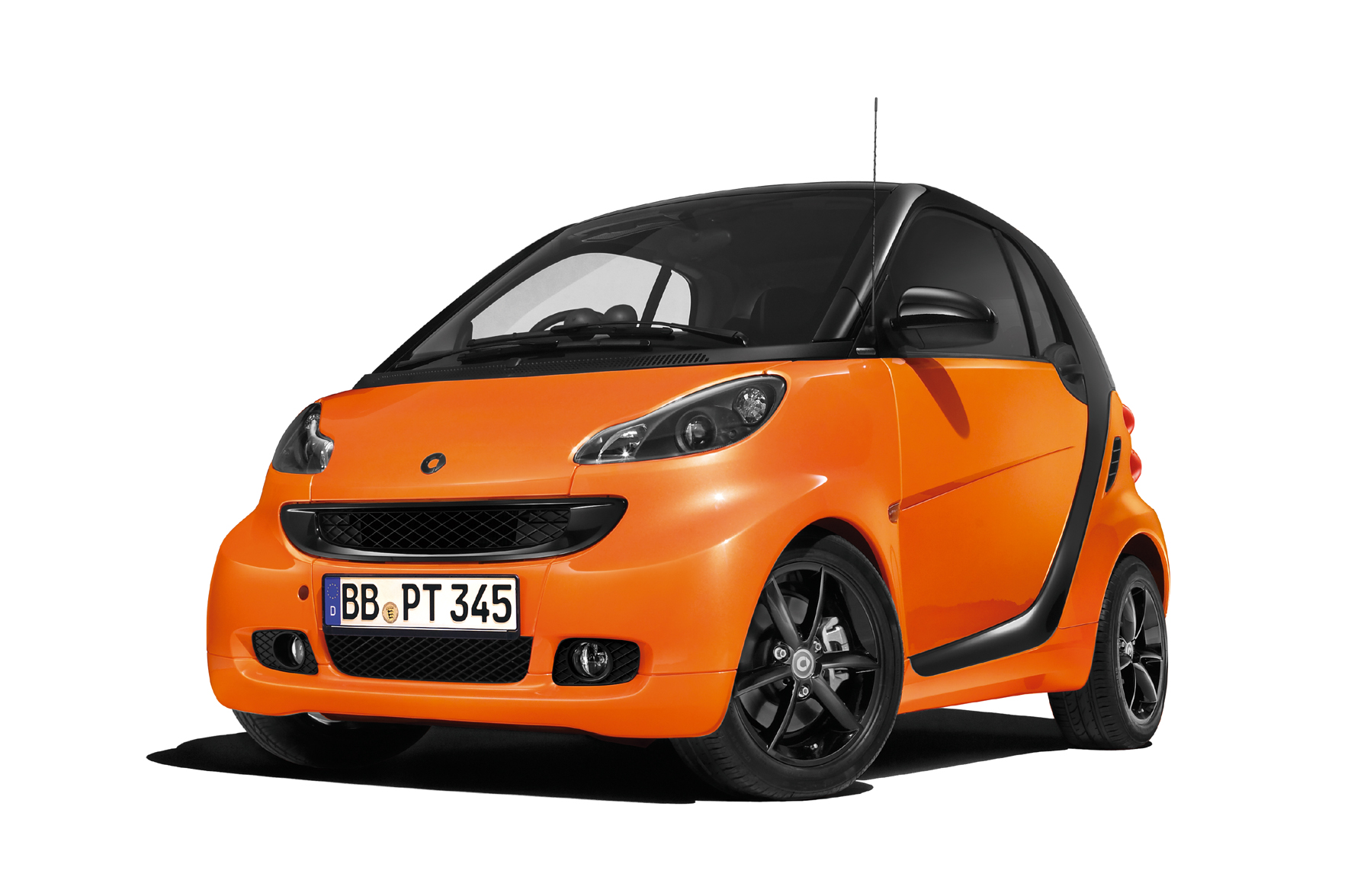 「smart fortwo edition nightorange coupé mhd」を限定発売