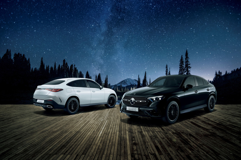 「GLC 220 d 4MATIC Edition Black Stars(ISG搭載モデル)」、 「GLC 220 d 4MATIC Coupé Edition Black Stars ...
