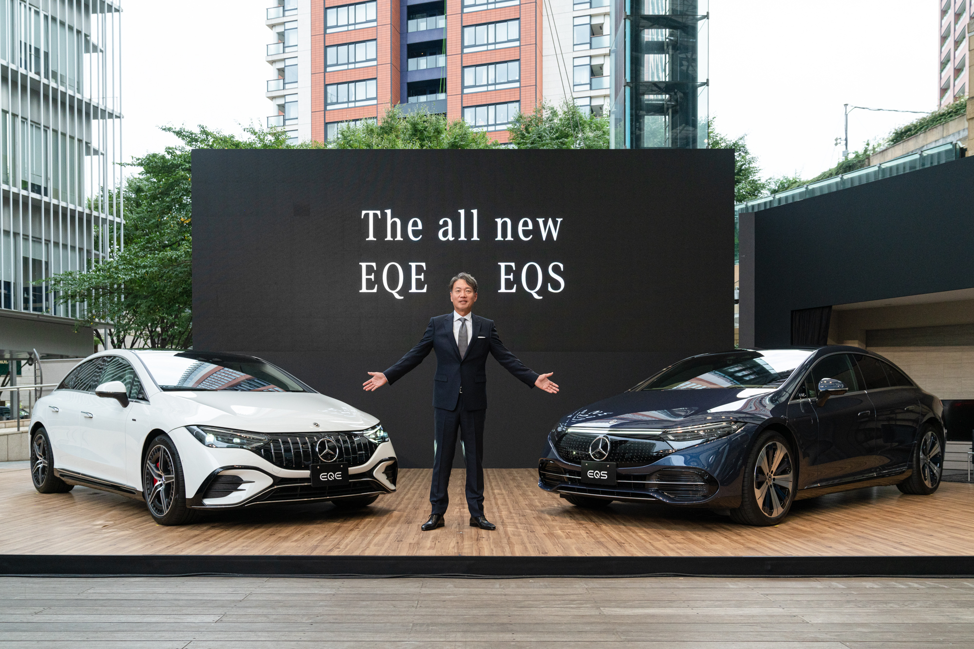 「EQE」「EQS」プレス発表会 オフィシャル写真