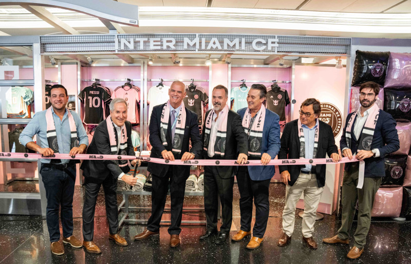 Inter Miami CF touches down at MIA with new official store