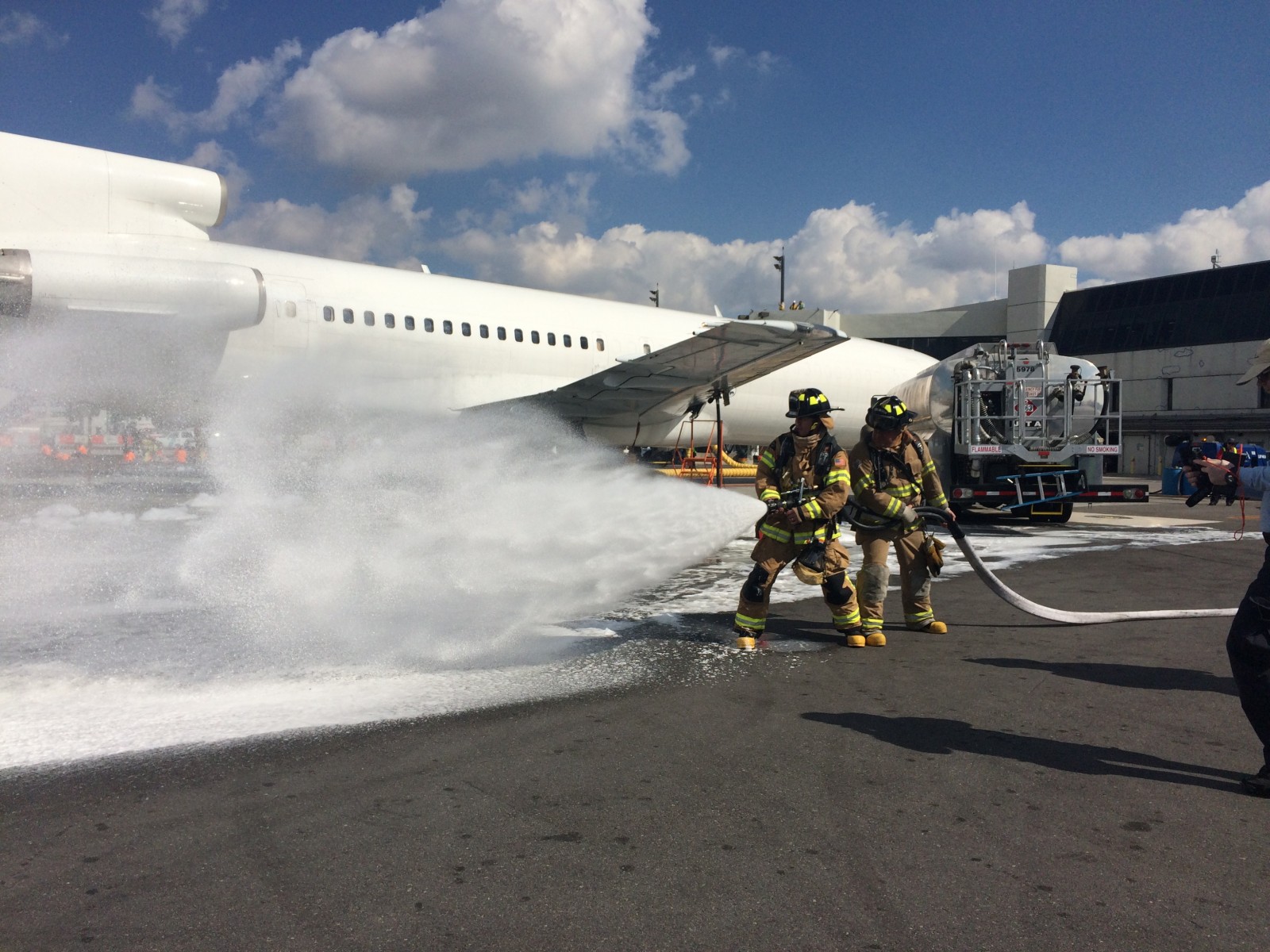 MIA HOSTS SUCCESSFUL FULL-SCALE EMERGENCY DRILL