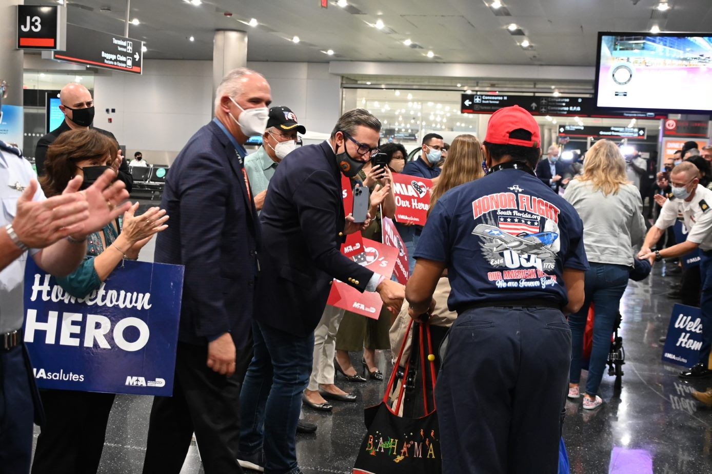 From left: Ralph Cutie, MIA Director & CEO and, Senator Rene Garcia ...