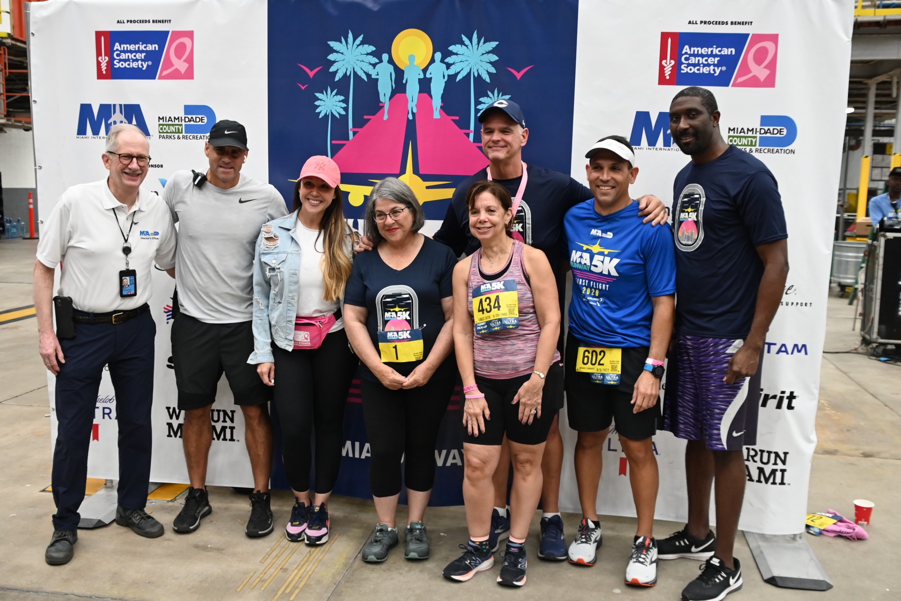 Miami-Dade County Mayor Daniella Levine Cava (center), Miami-Dade ...