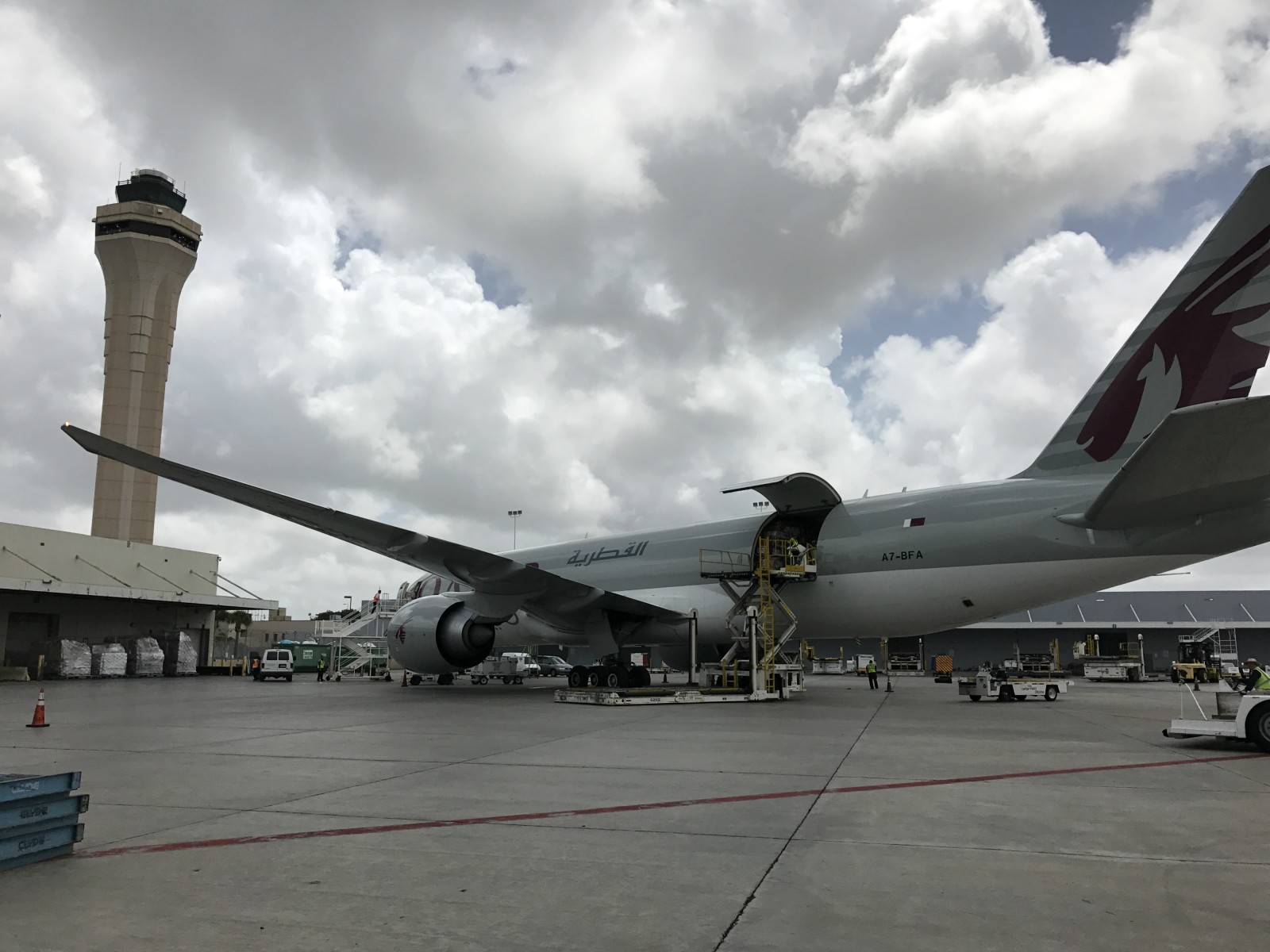 MIA grows cargo tonnage by nearly 5% in first half of 2017