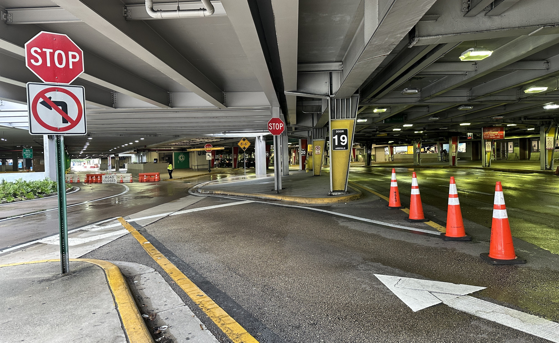 Partial lane closure for MIA garage construction begins May 1