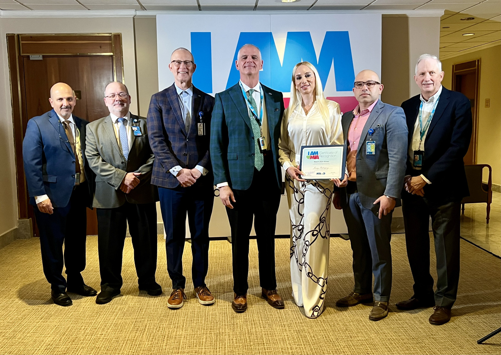 March 2024 Employee of the Month: Terminal Operations Agent assists ...