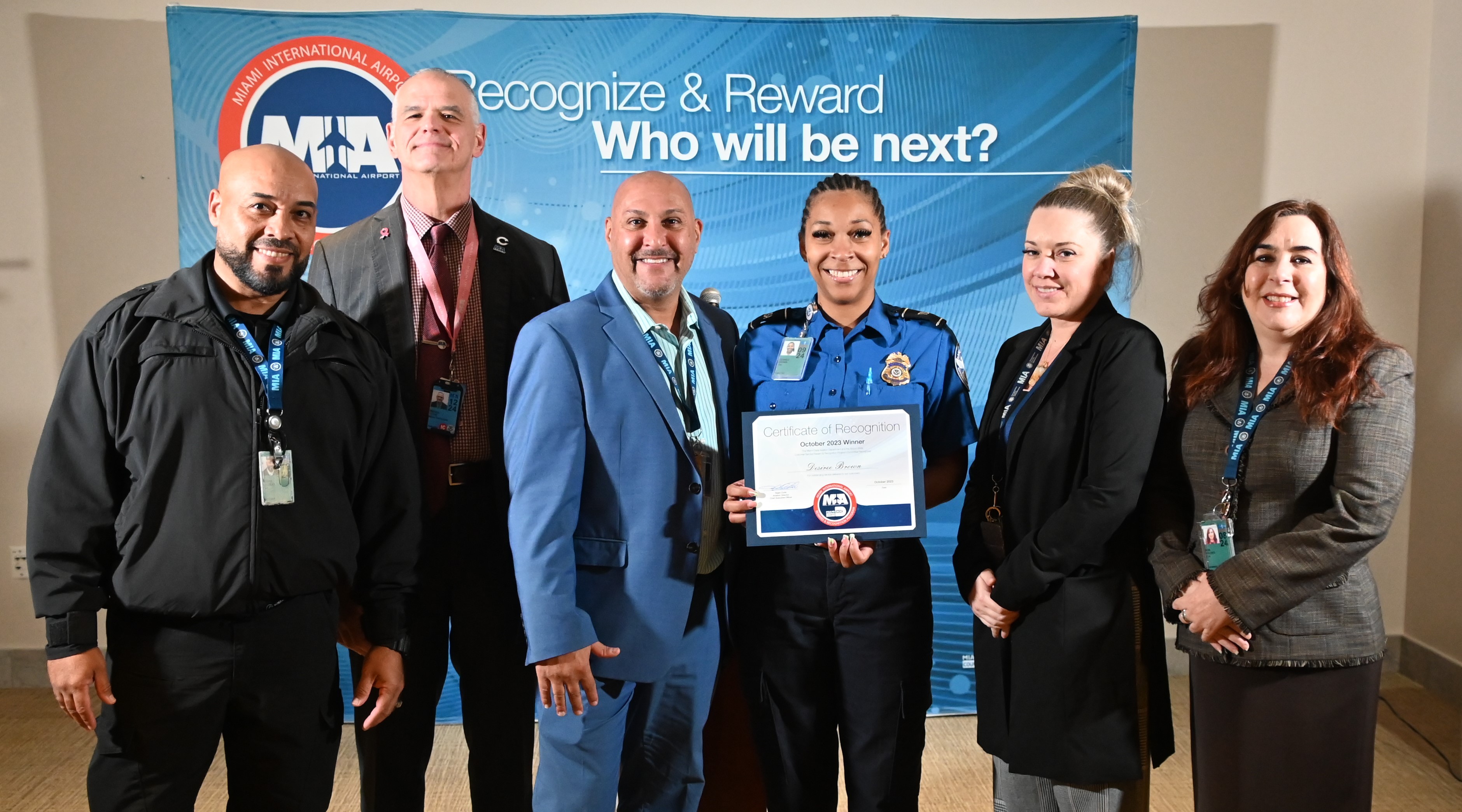 October 2023 Employee of the Month: TSA officer’s watchful eyes catch a ...