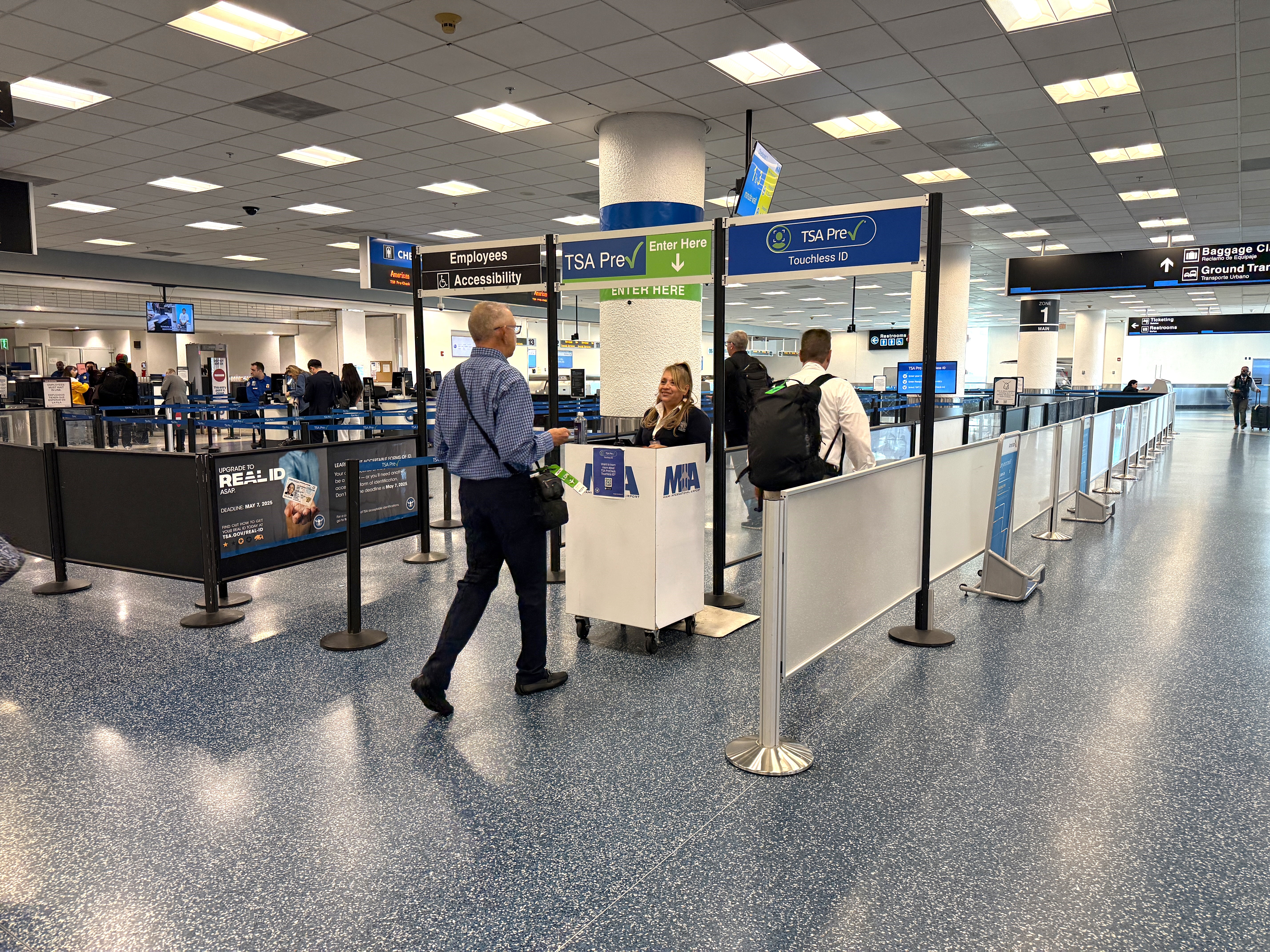 TSA PreCheck® Touchless ID now available at MIA