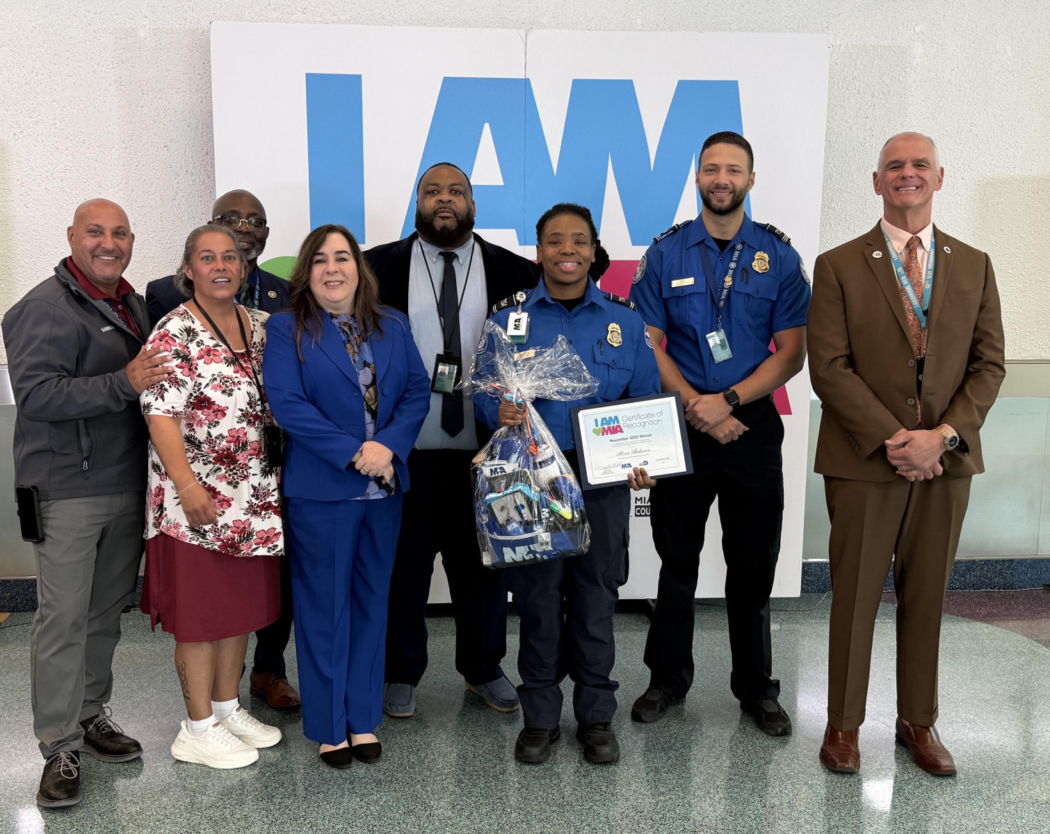 November 2025 Employee of the Month: TSA Officer rescues passenger in ...