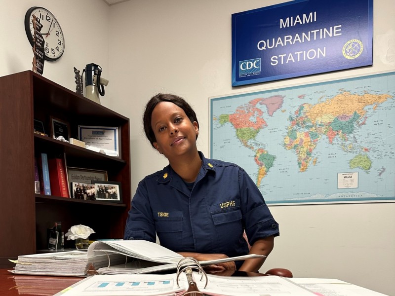 CDC officer provides healthy doses of information and inspiration