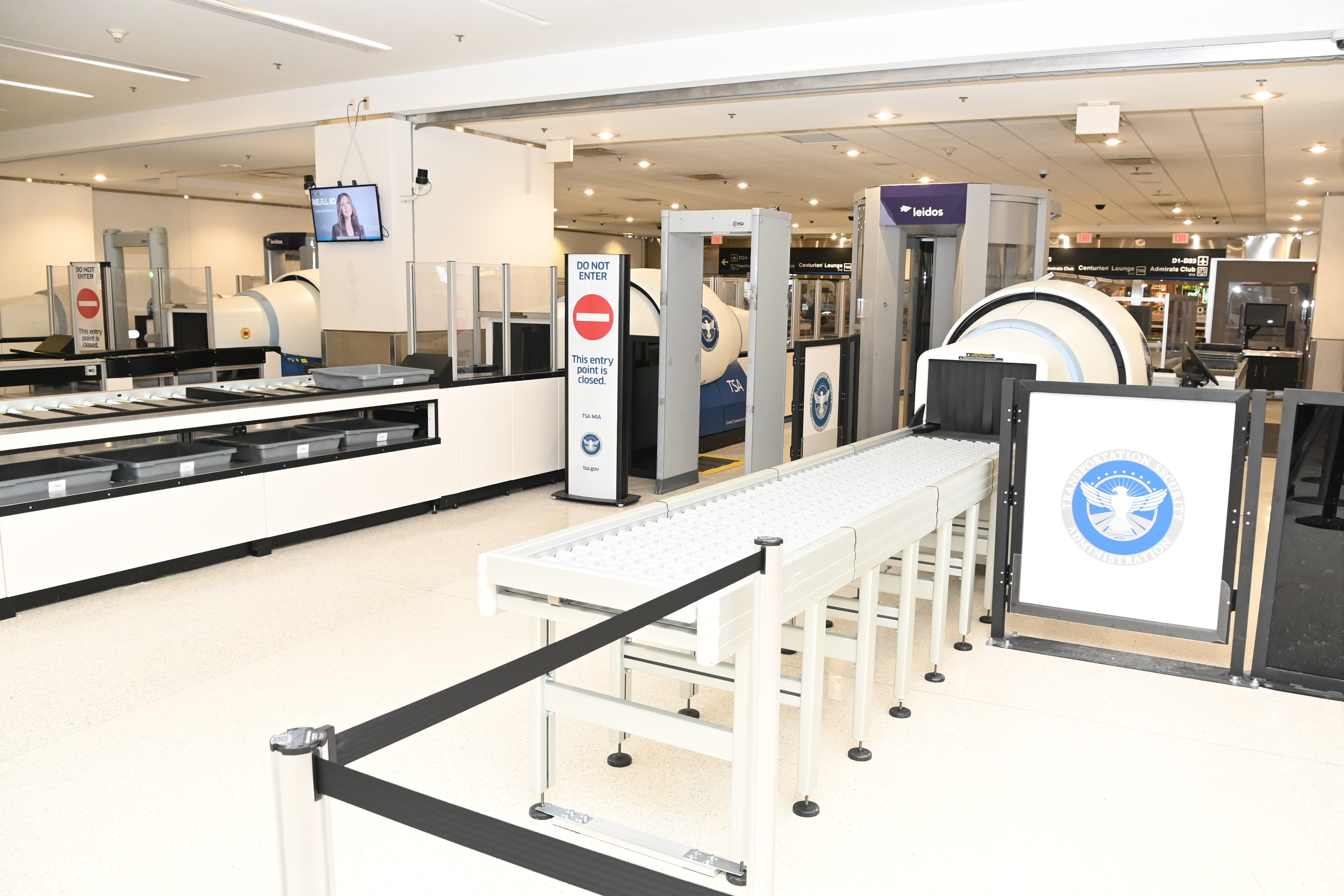 MIA rolls out the latest in checkpoint screening technology