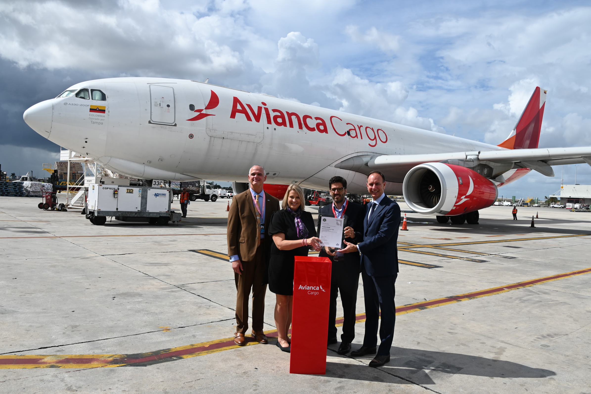 Avianca Cargo is 100% Fresh Certified for handling perishables